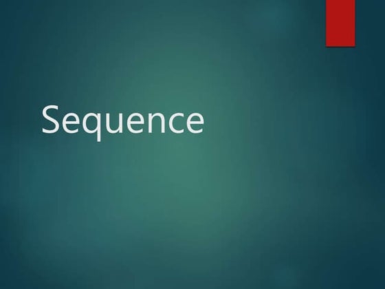 13.sequences-and-series of pre calculuss | PPT