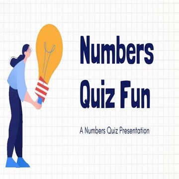 Numbers Quiz Presentation in Blue and Yellow Animated Style.pptx