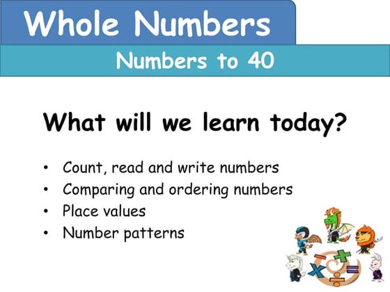 Numbers to 100 | PPTX | Science