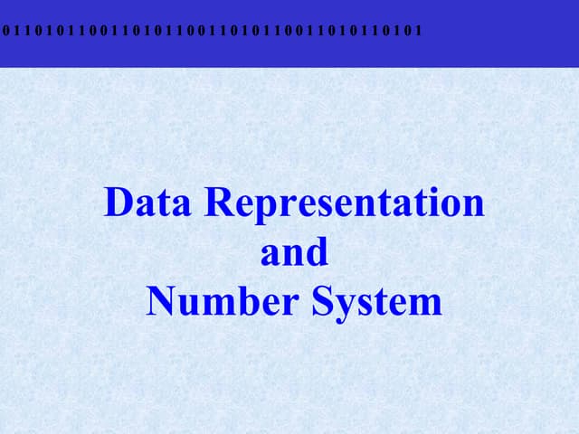 Number System in CoMpUtEr | PPTX