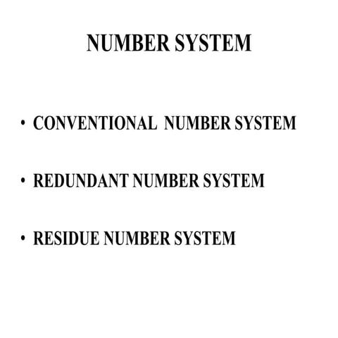 Number system | PPTX