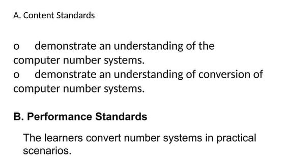 Grade 7 ICT : Computer Number Systems PPT-MATATAG Curriculum | PPTX