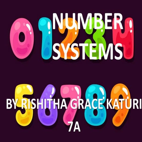 Number systems | PPTX