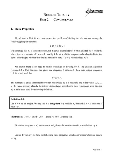 introduction to division algorithm | PPTX