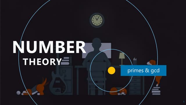 Number Theory Prime Numbers And Gcd Algorithms Ppt
