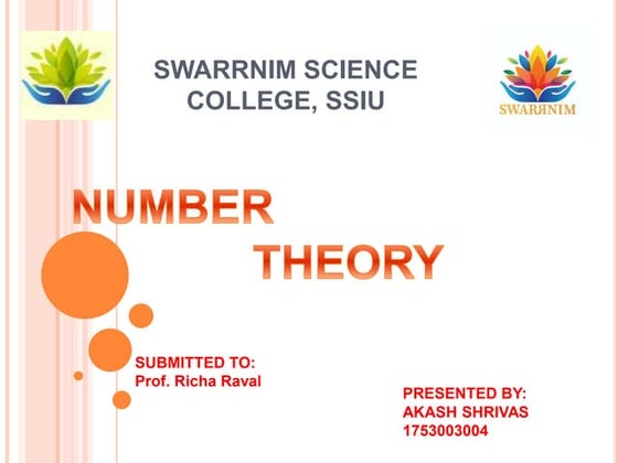 Number Theory - Lesson 1 - Introduction to Number Theory | PDF ...