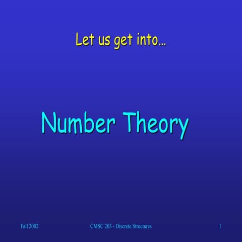 NumberTheory.ppt