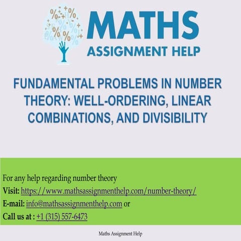 Fundamental Problems In Number Theory Pptx