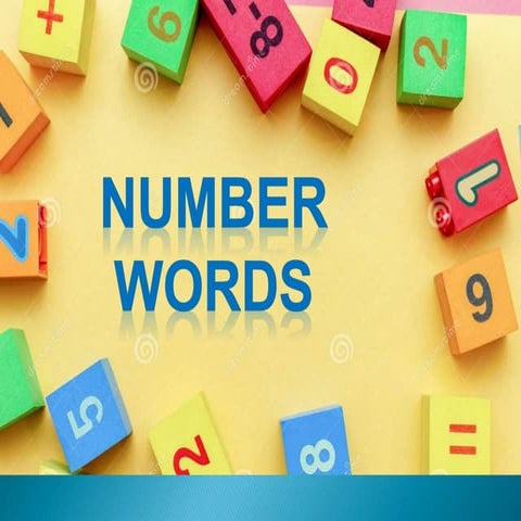 Number words | PPT