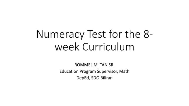 Administration-of-Unified-Numeracy-Test.pptx