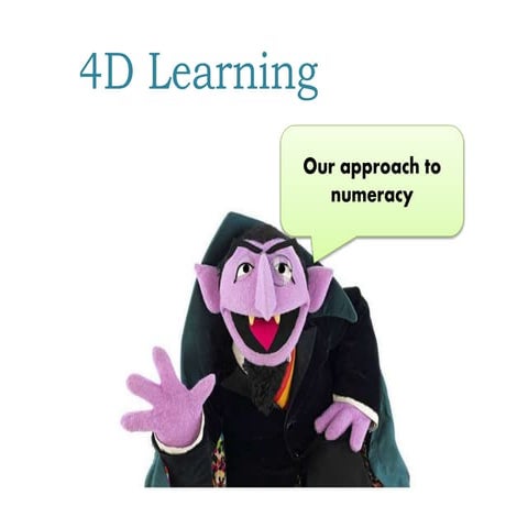 Numeracy symposium - 4D Learning - 2014 | PPT