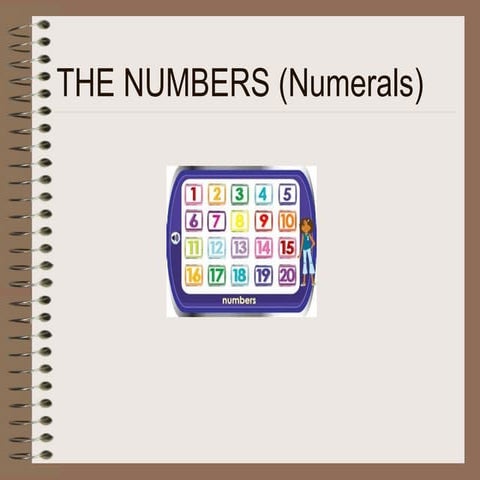 Numerals 1 | PPT