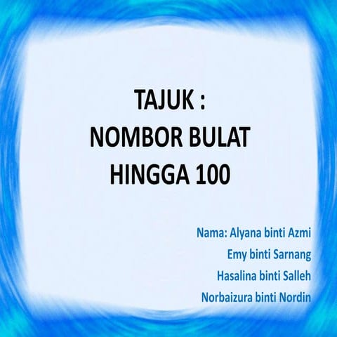 Numerasi | PPT