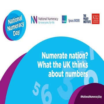 Numerate Nation? What the UK thinks about numbers | PPT