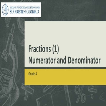numerator and denominator.pptx | Primary Education | Education