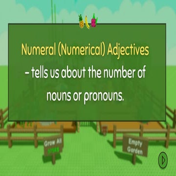 Numerical Adjectives Grow a Garden theme.pdf