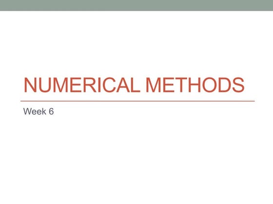 Numerical Methods_Lec3.ppt