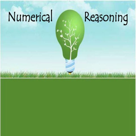 Numerical reasoning I | PPTX