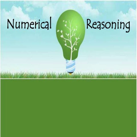 Numerical reasoning II | PPT