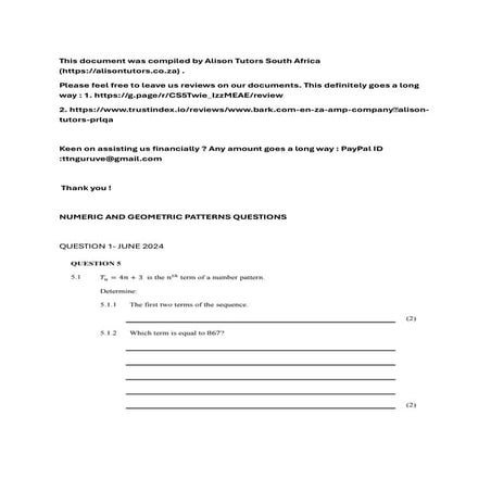 GRADE 9 NUMERIC AND GEOMETRIC PATTERNS QUESTIONS (1).pdf
