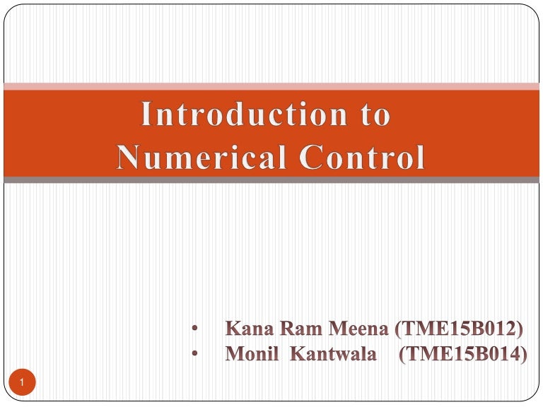 Numeric control Numeric control