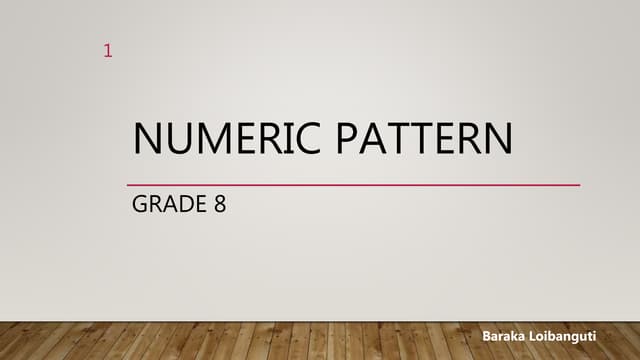 Arithmetic sequence G10.pptx | Homework and Study | Education
