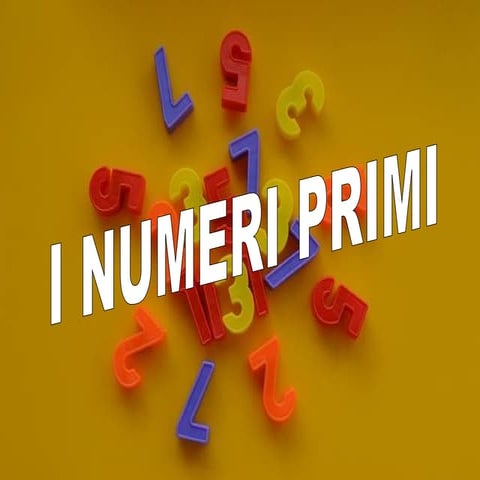 Numeri primi | PPT