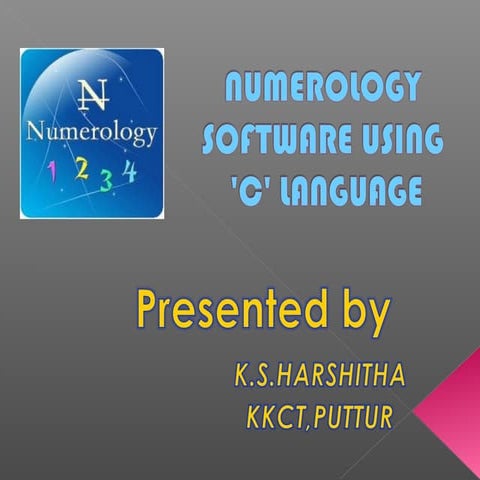 Numerology | PPT