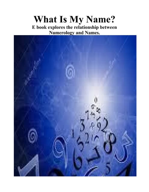 The basics of numerology | PDF