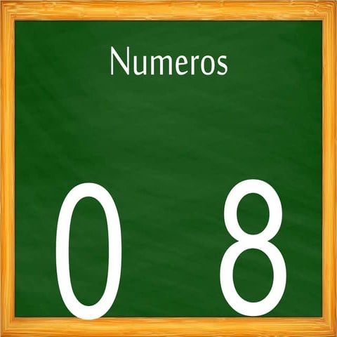 Numeros de 0 a 8 | PPTX | Daycare and Pre-School | Parenting