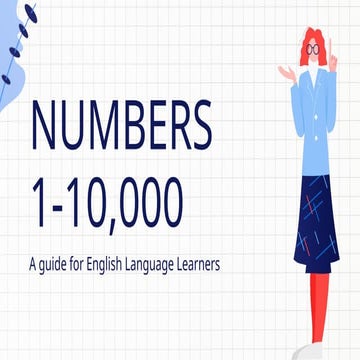 Numbers From 1 To 1000 | PPTX