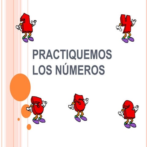 Numeros 1 al 5 | PPTX