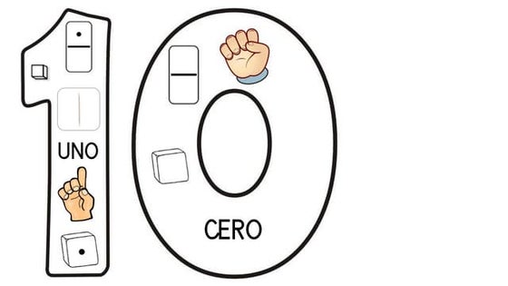 cartas de contar objetos del espacio | PDF