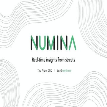 Numina Pitch Deck | PDF