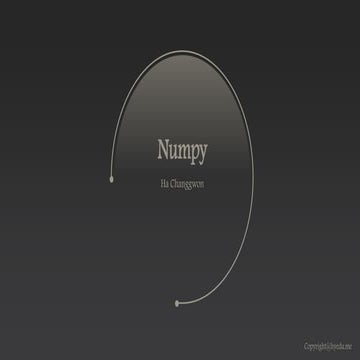 Numpy | PPT