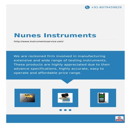 Nunes instruments | PDF
