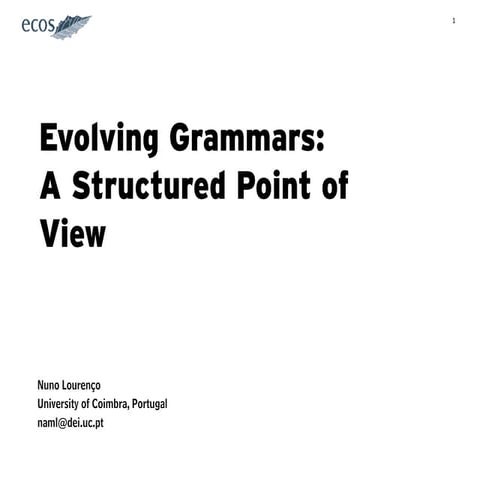 Unveiling the properties of structured grammatical evolution | PDF