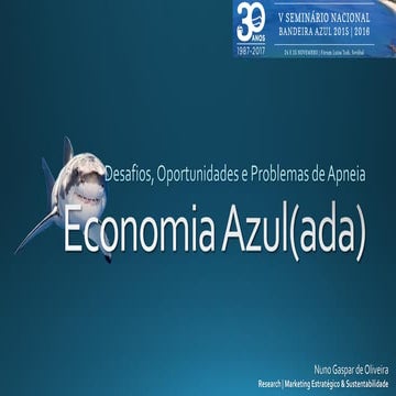 Economia Azul(ada) Seminário Nacional Bandeira Azul nov15 | PDF