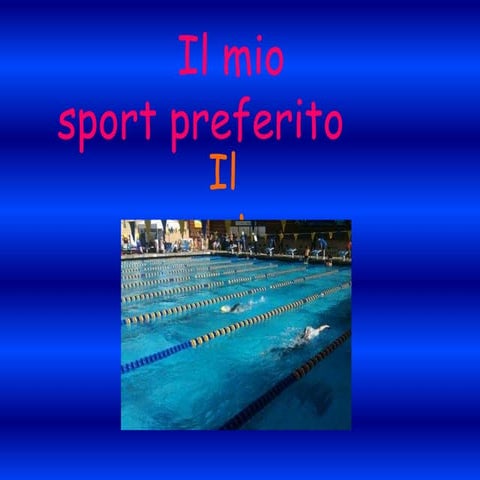 Nuoto | PPTX