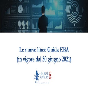 CREDITO: linee guida Europee EBA | PPT
