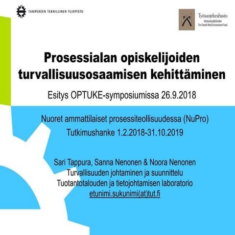 Suunta eteenpäin - WinNovan yleisesittely 2025 | PDF
