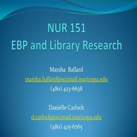 Nur151 fall11 dcmb | PPTX | Education