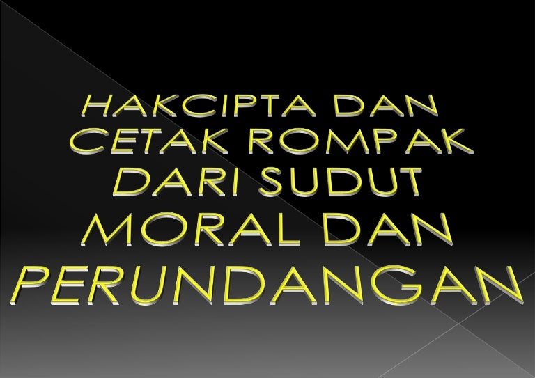 CETAK ROMPAK