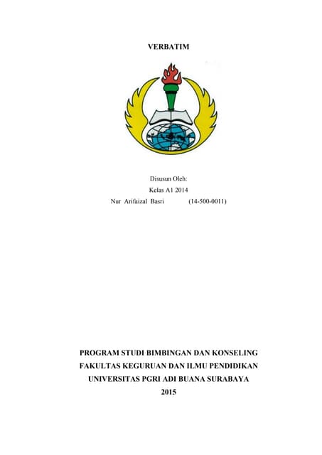 Contoh verbatim (REFRENSI) | PDF