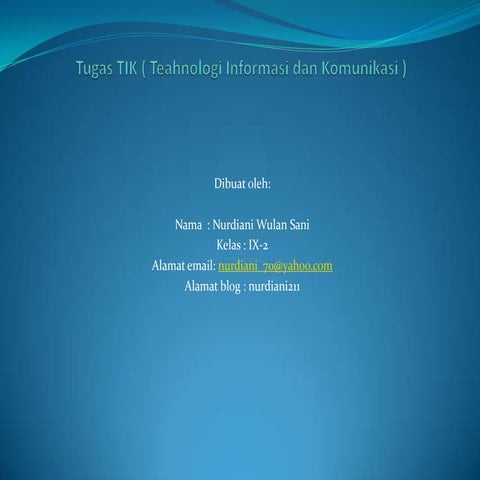 tugas TIK | PPT