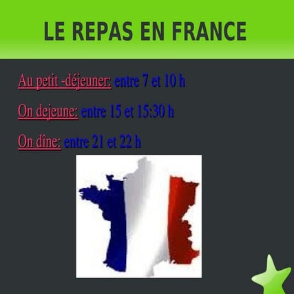 Differnt mealtimes | ODP