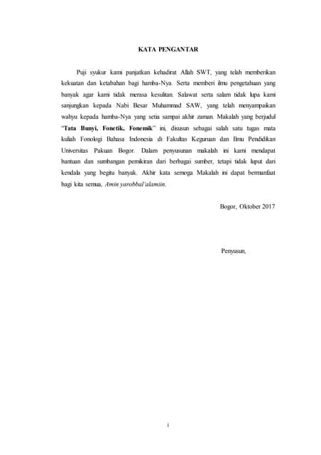 Makalah Fonologi Fonetik dan Fonemik | DOCX