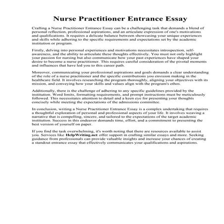 Nurse Practitioner Entrance Essay.pdf