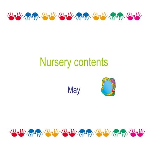 Nursery Contents | PPT