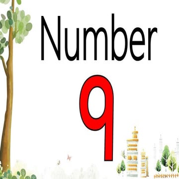 Number 9 | PPTX | Birdwatching | Hobbies & Interests
